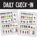 Daily Check in | Mental Health Check in | Feelings Check In - Etsy
