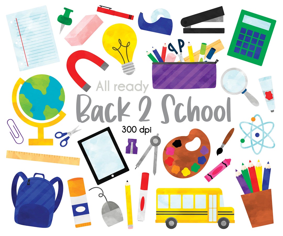 Back to School Clipart - Back to School Download - School Bus ...