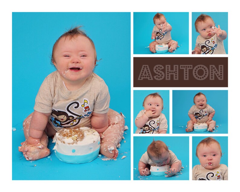 Cake Smash Template, 6 Set, 6 Pack, Cake Smash Storyboard Template ...