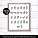 Grey Sign Language Alphabet Wall Decor ABC Signs Playroom - Etsy