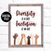 Diversity Classroom Pride Printable Poster, LGBTQ Inclusion, Kindness ...