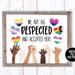 Diversity Classroom Pride Printable Poster, LGBTQ Inclusion, Kindness ...