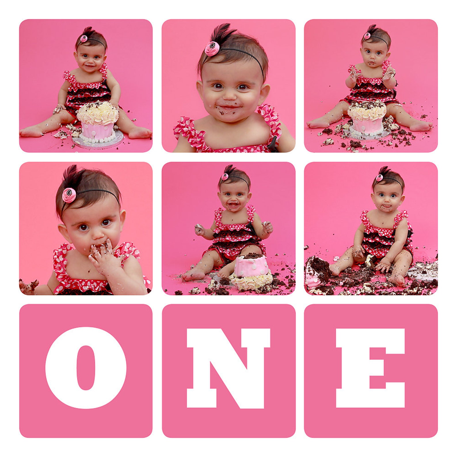 Cake Smash Template, Storyboard Template, 12x12 Cake Smash Story Board ...