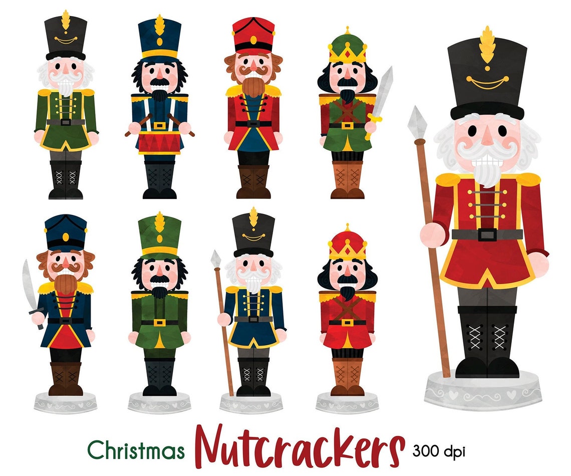 Nutcracker Clipart Nutcracker Suite Nutcracker Ballet - Etsy