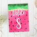Watermelon Table Numbers Printable Summer Table Decor - Etsy