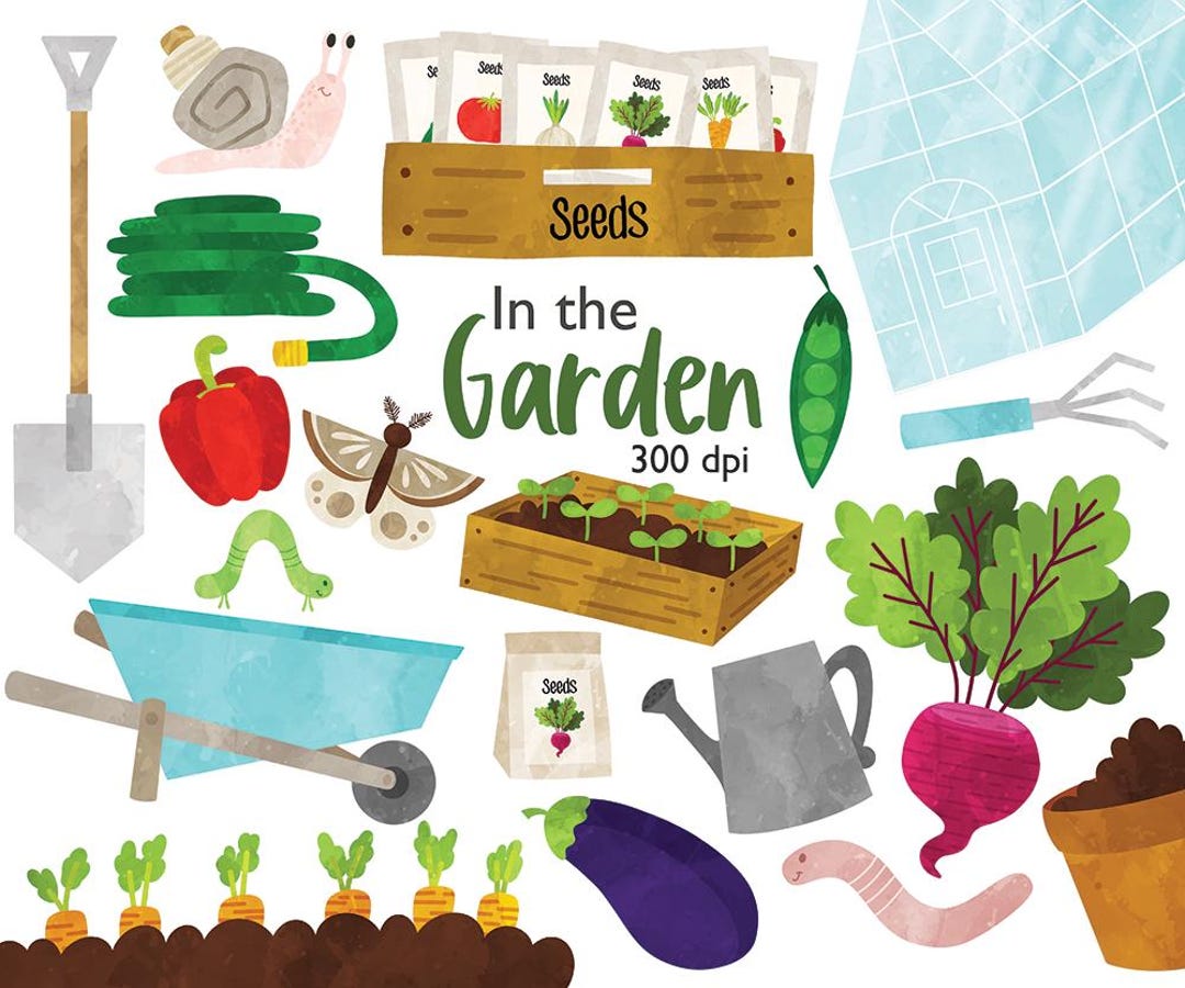 Farmers Market Clipart Bundle PNG, Veggie & Produce PNG, Local Farm ...