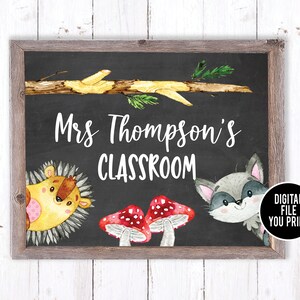 Classroom Welcome Sign Printable TEACHER Sign Cactus Themed - Etsy Canada