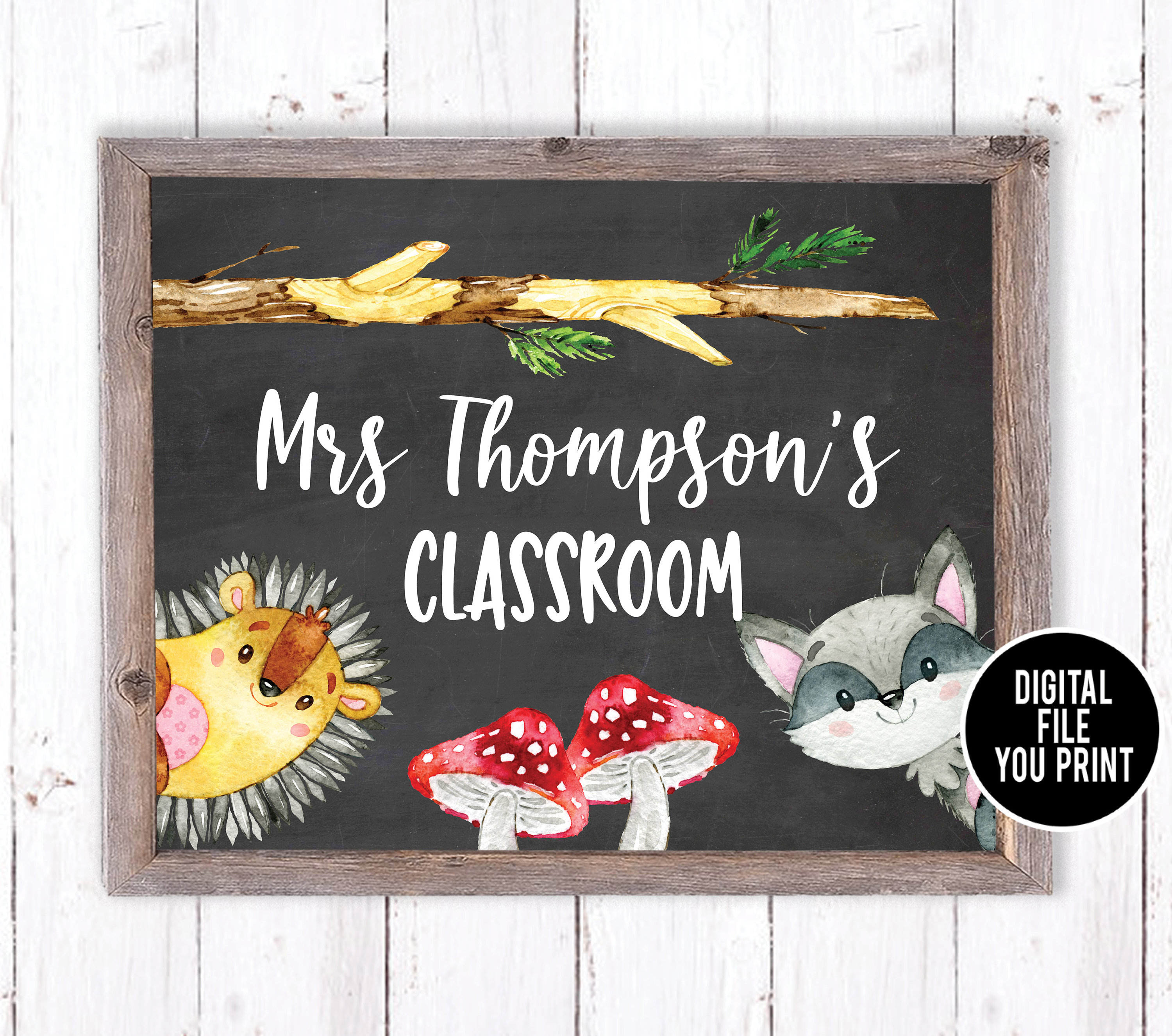 Classroom Welcome Sign Printable TEACHER Sign Cactus Themed - Etsy Canada