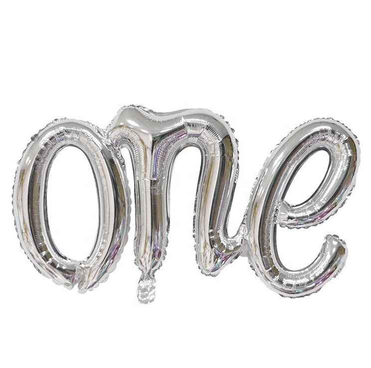 30 One Cursive Balloon - Etsy
