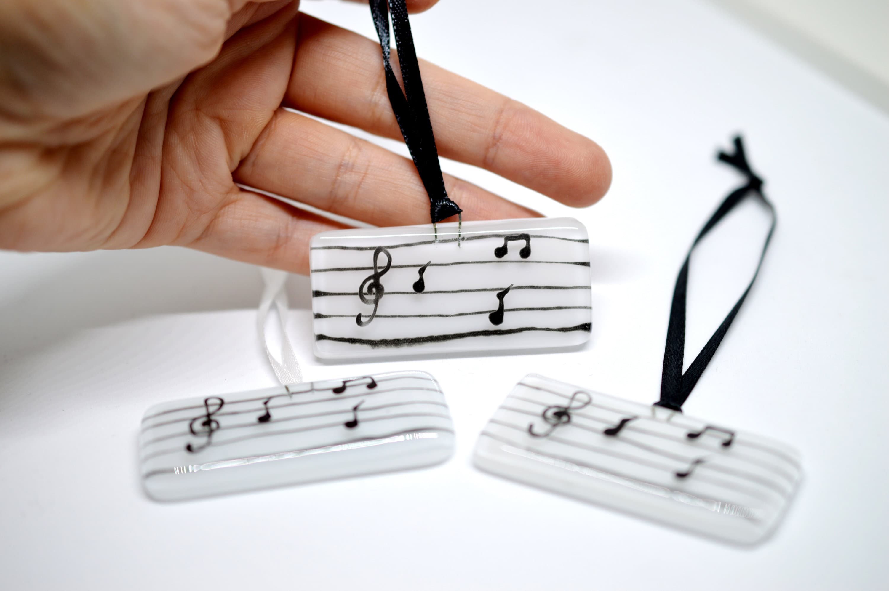 Music sheet music note Ornament | Etsy