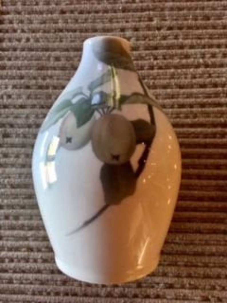 1950's Royal Copenhagen Porcelain Art Nouveau Apple Bough Vase 7" - Etsy