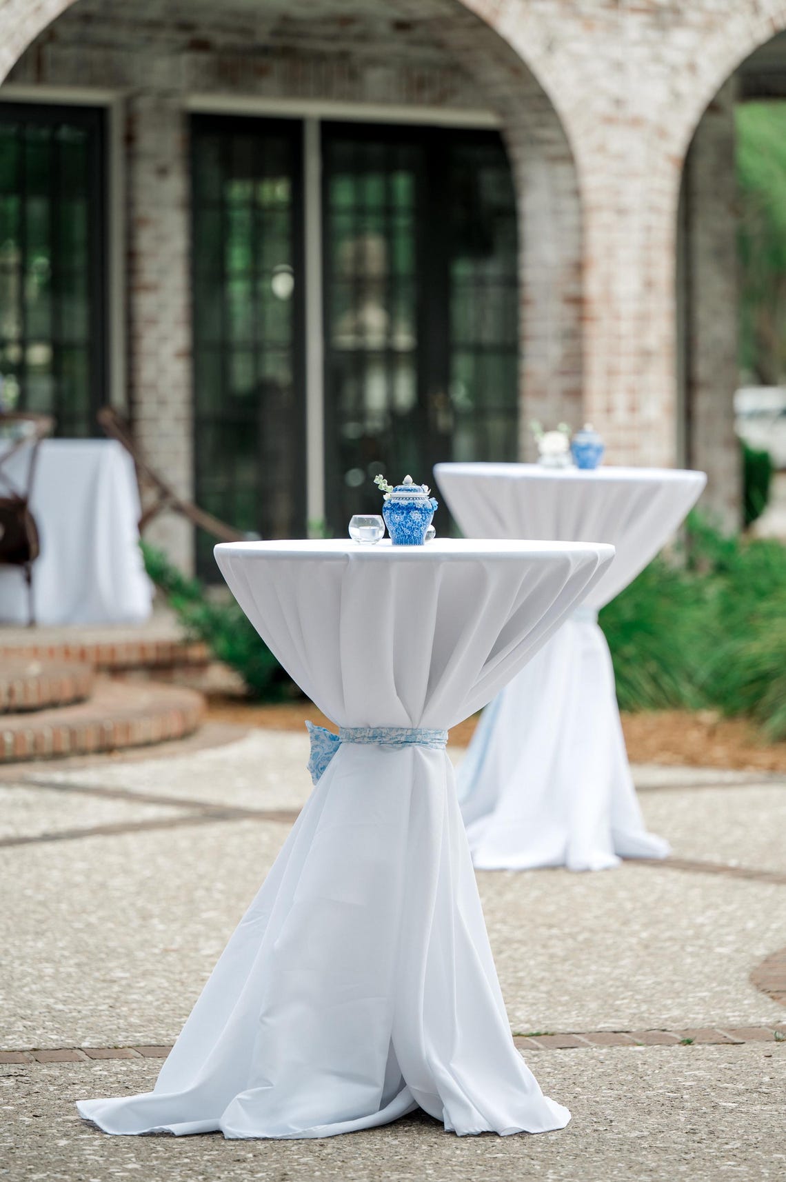 Custom Cocktail Table Ties | Double-sided Fabric Table Sashes ...