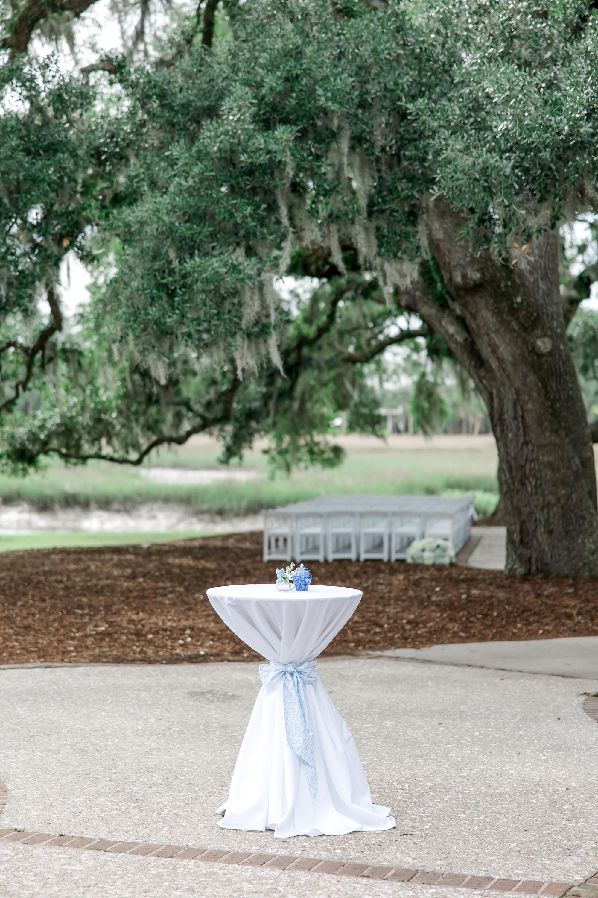 Custom Cocktail Table Ties | Double-sided Fabric Table Sashes ...