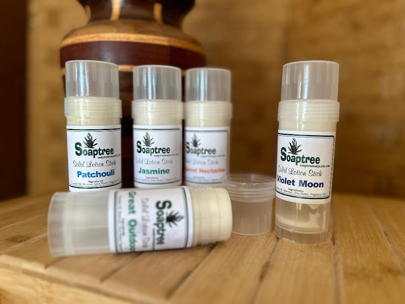 All-natural Solid Lotion Sticks - Etsy