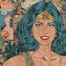 Wonder Woman Comic Collage - Giclee Print - Etsy