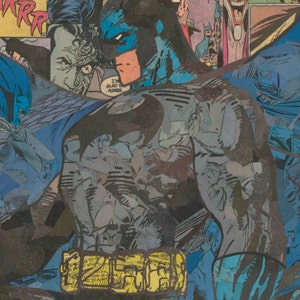 Batman Cover Collage - Giclee Print - Etsy
