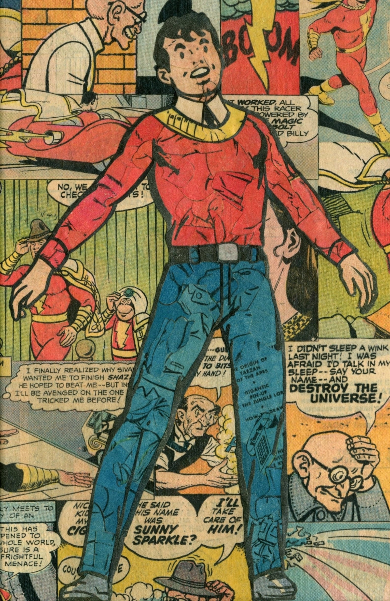 Shazam & Billy Batson Giclee Print - Etsy