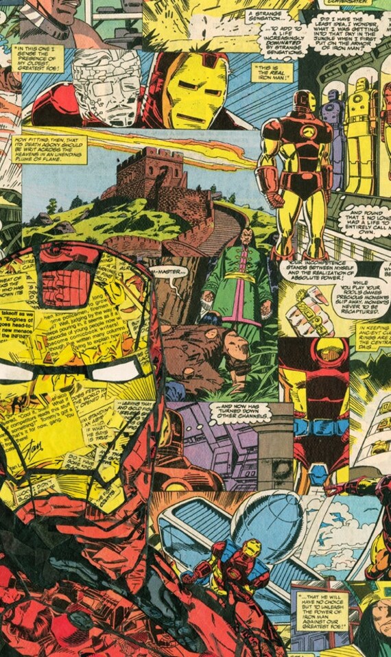 Iron Man Comic Strip