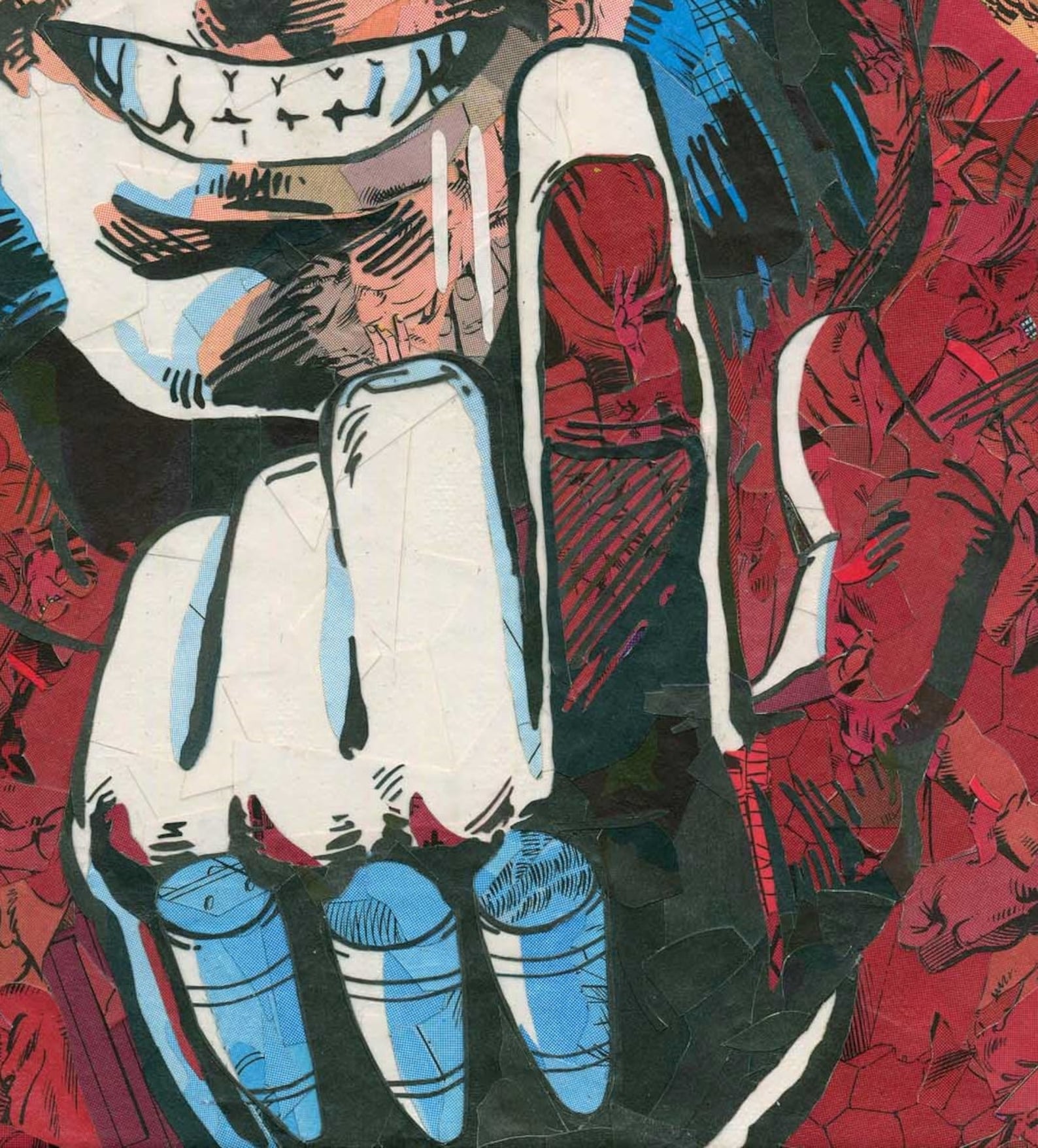 Wolverine Comic Collage Giclee Print - Etsy