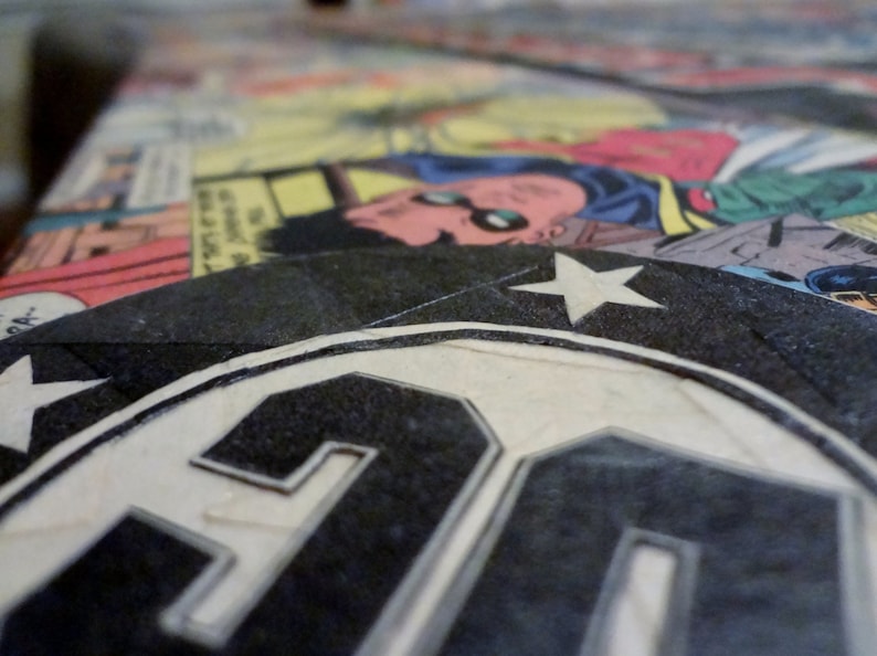 Justice League Comic Collage - Etsy