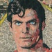 Christopher Reeve Superman Comic Collage - Giclee Print - Etsy
