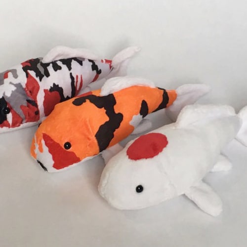 Koi Fish Plush - Etsy