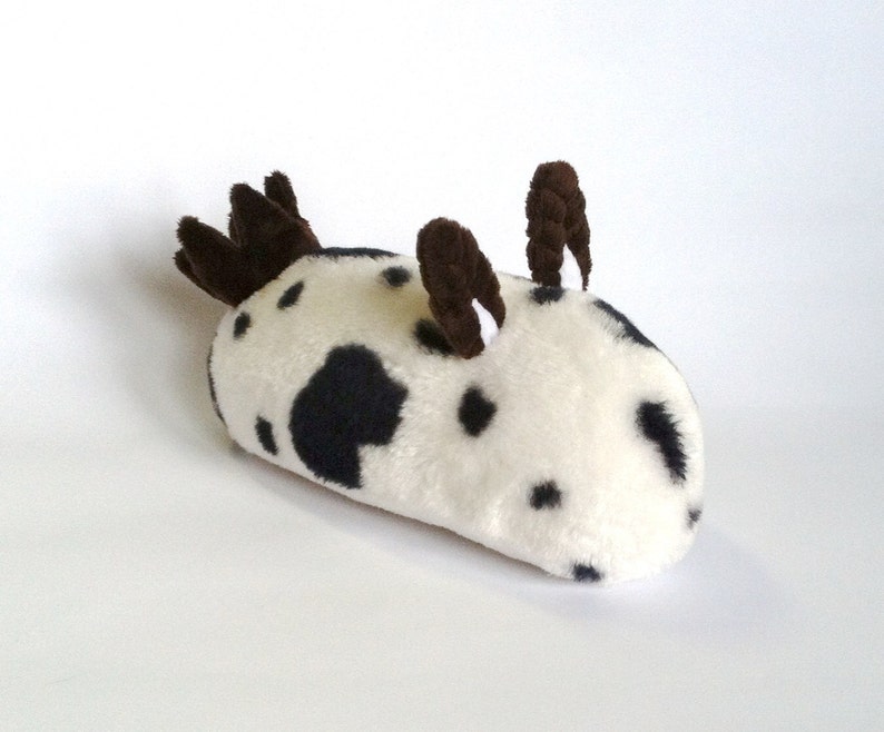 Cow Spotted Sea Bunny Sea Slug Plush - Etsy
