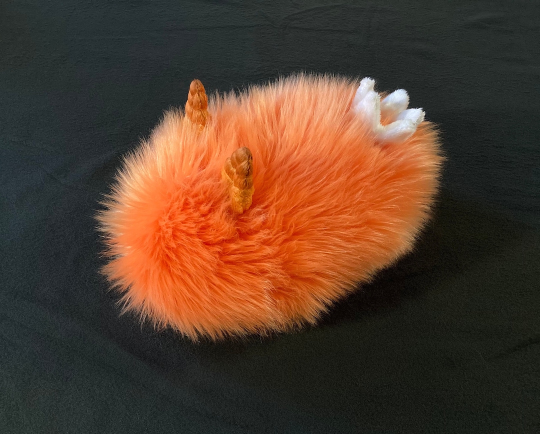 Orange Peel Doris Sea Slug Plush - Etsy