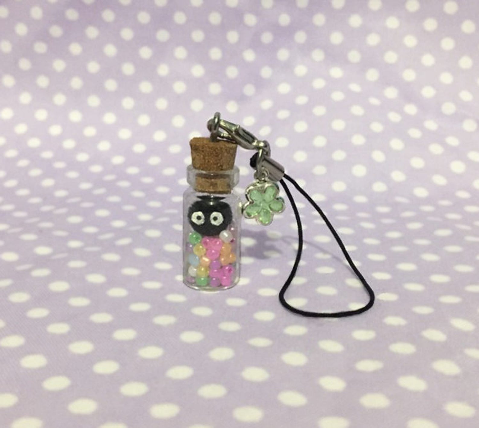 Soot Sprite Mini Bottle Charm - Etsy