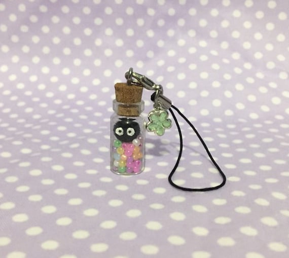 Soot Sprite Mini Bottle Charm - Etsy
