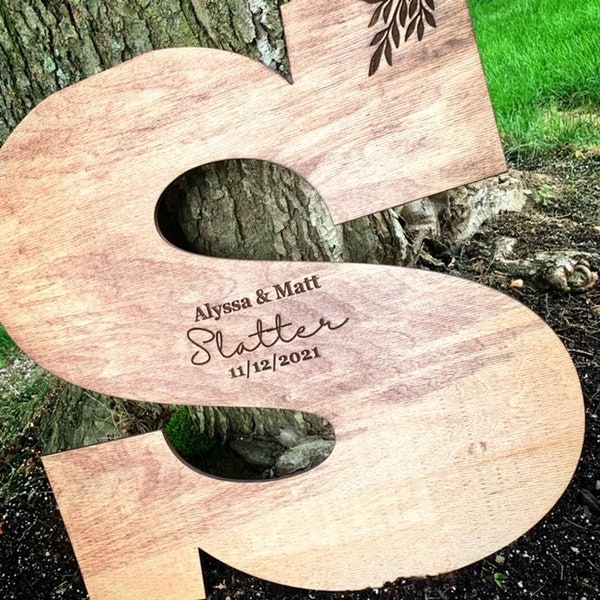 Letter Guest Book - Etsy