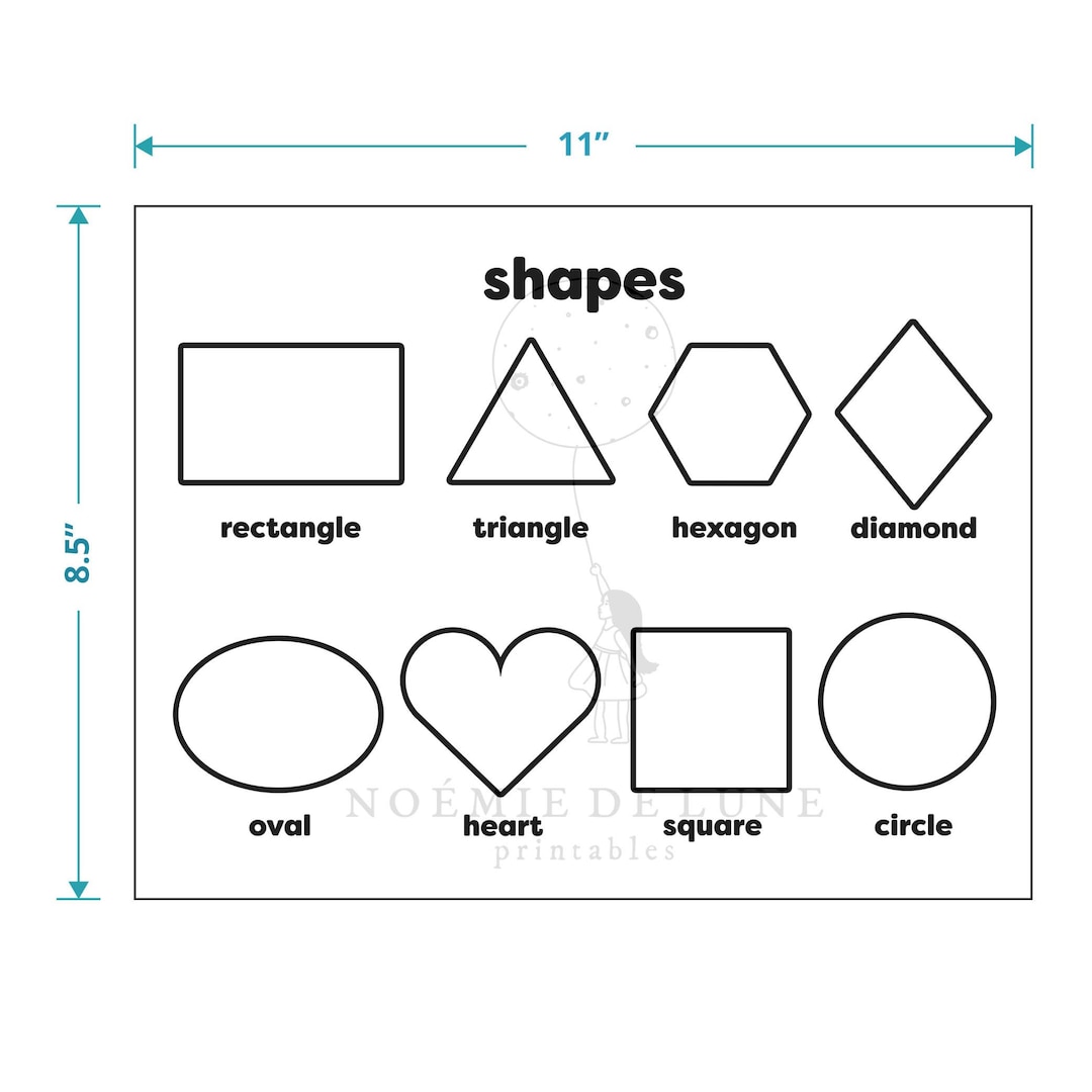 Printable Shapes Coloring Pages [2025]