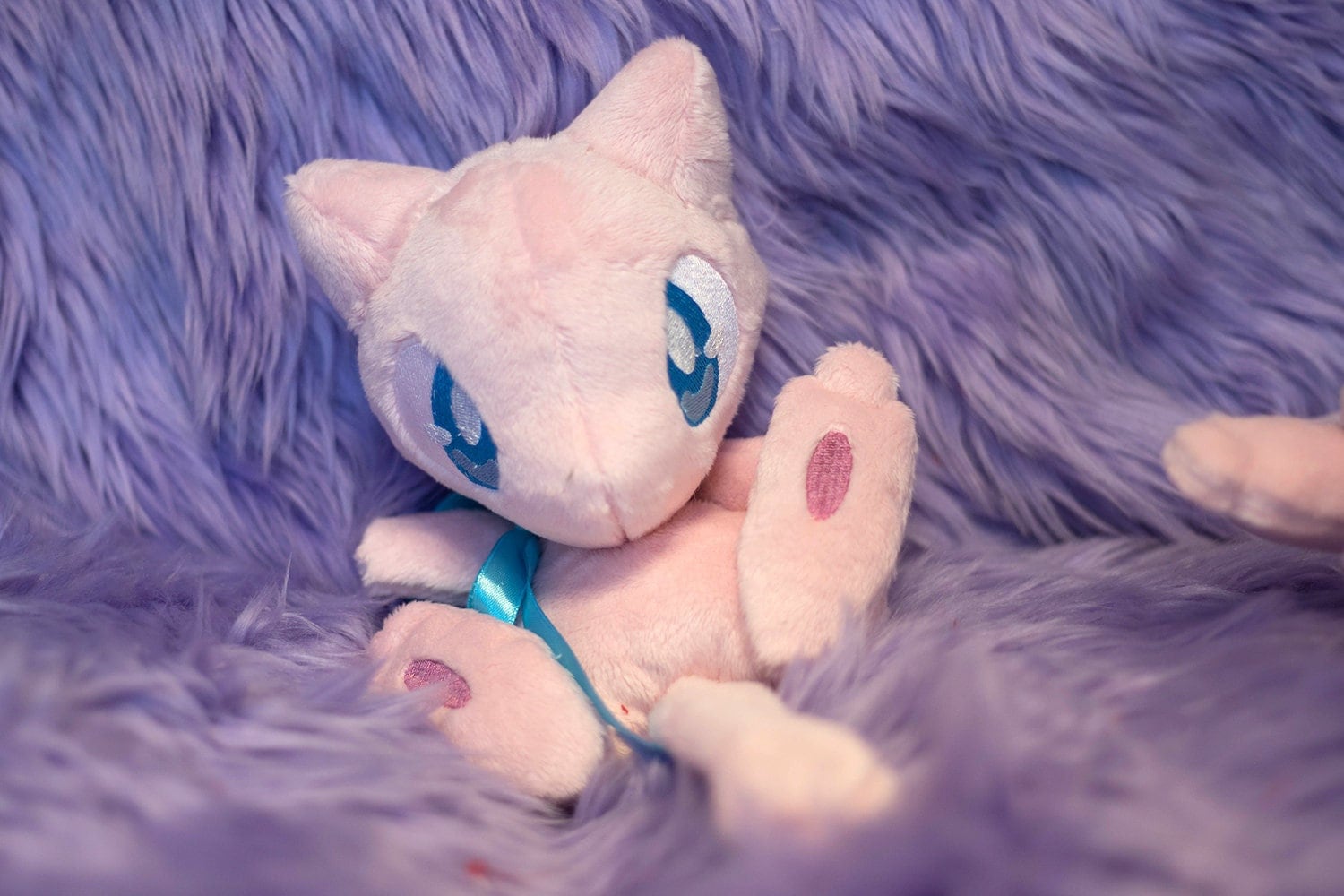 Mew Plushie Plush Made to Order - Etsy