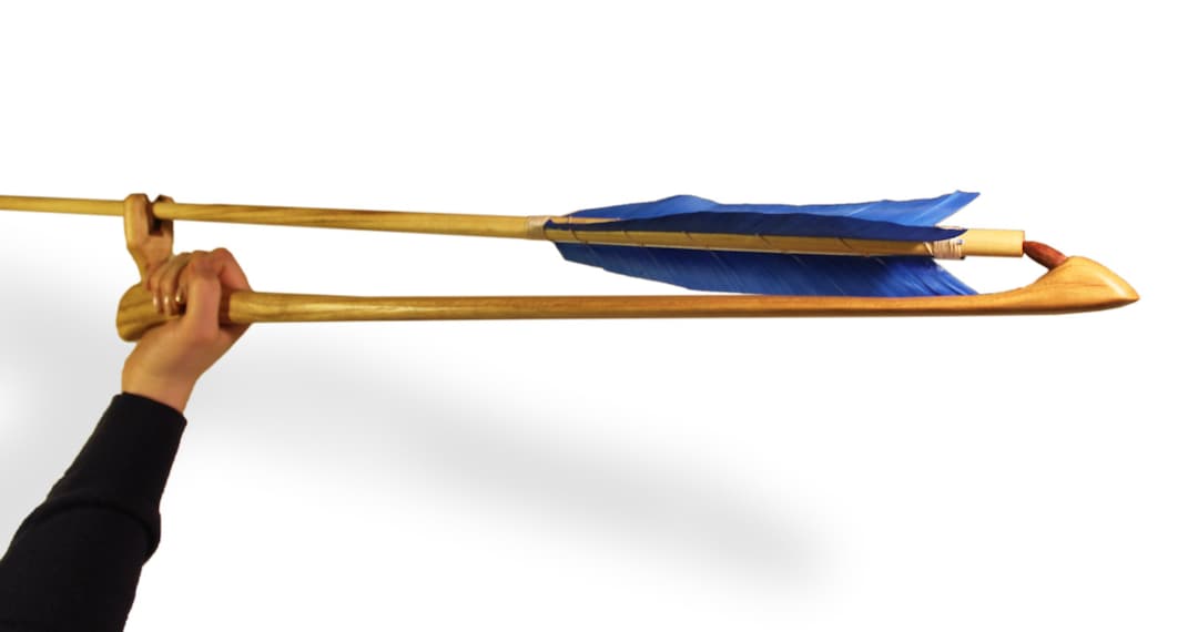 Kanakadea Atlatl With Three Six Foot Darts Manufactured by the ...