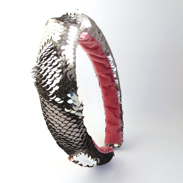 Sequin Headband - Etsy