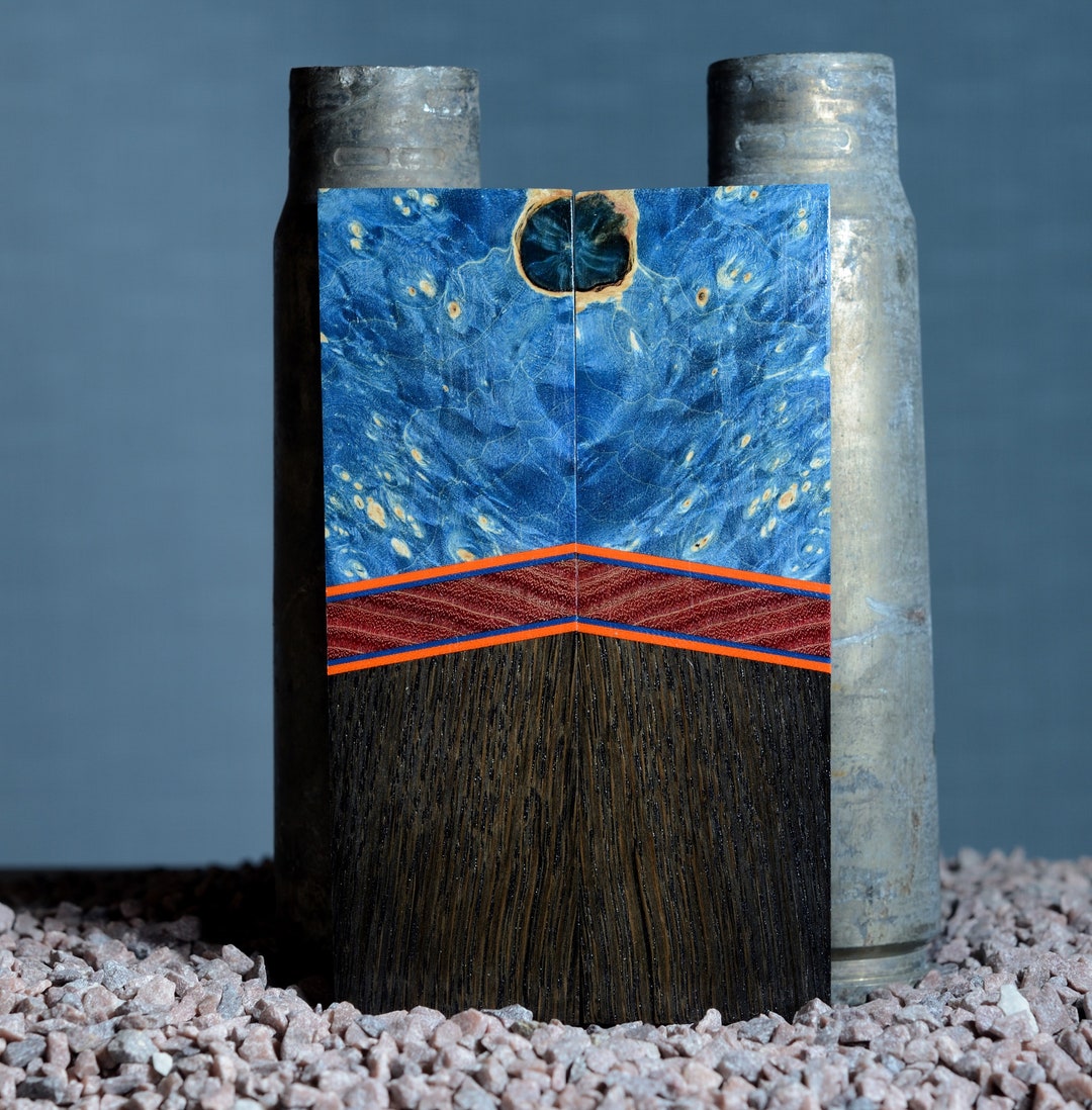 2x Segment Scales Box Elder Bog Oak Elm Stabilized Wood Burl - Etsy