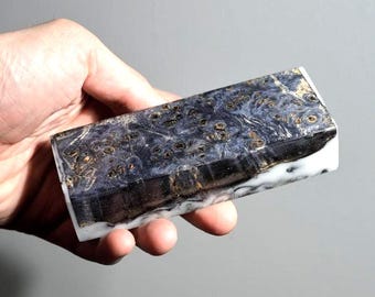 Stabilized Wood Cholla Knife Scales Blank Handle Cactus Block Burl ...