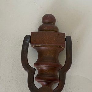Vintage Antique Old Reclaimed Salvaged Colonial Style SOLID Cast Brass ...