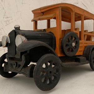 Vintage Beautiful Antique Cast Iron Truck - Etsy
