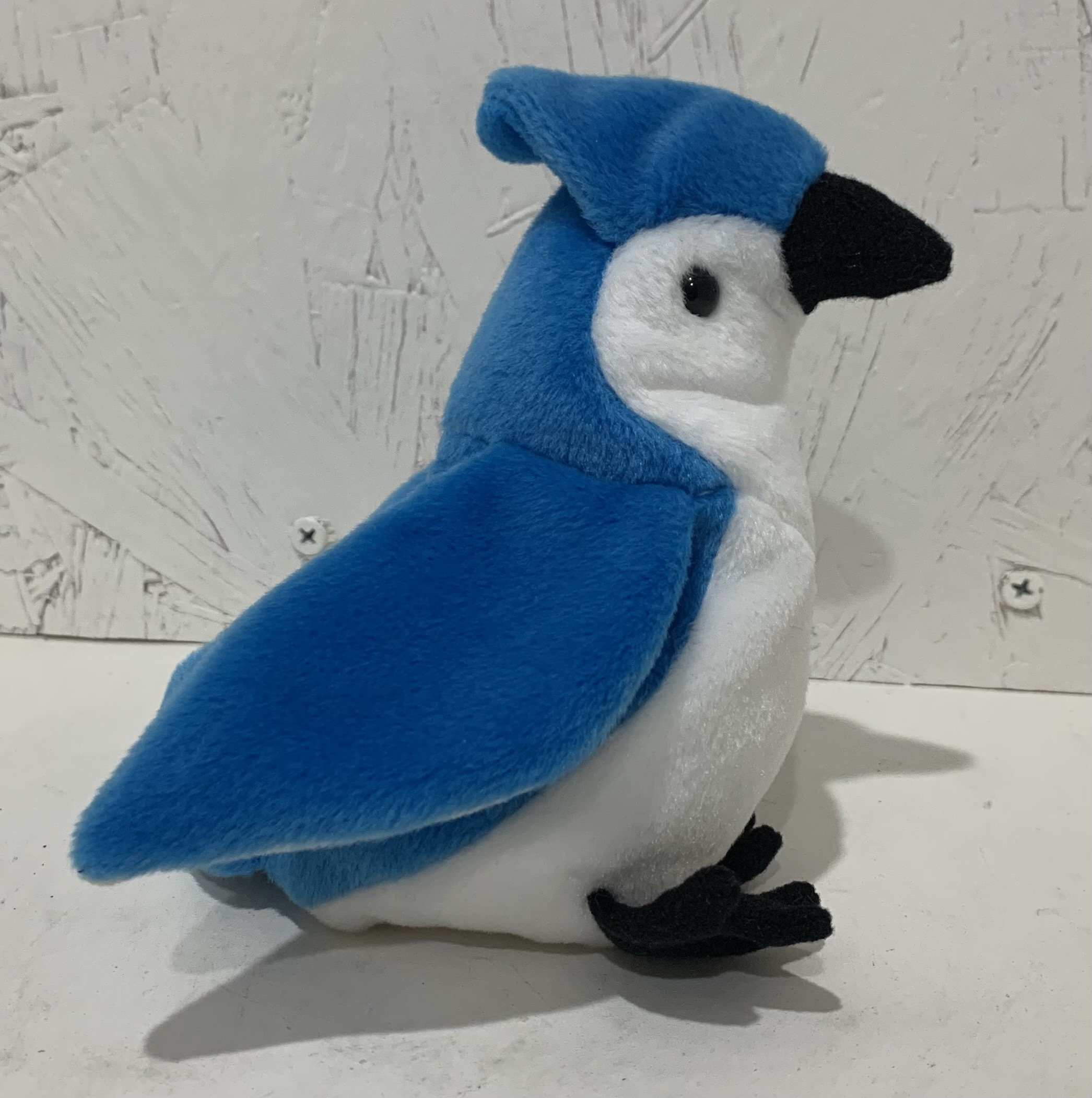 Rare 1997 Ty Beanie Baby Rocket the Blue Jay , Star on the Tush Tag ...