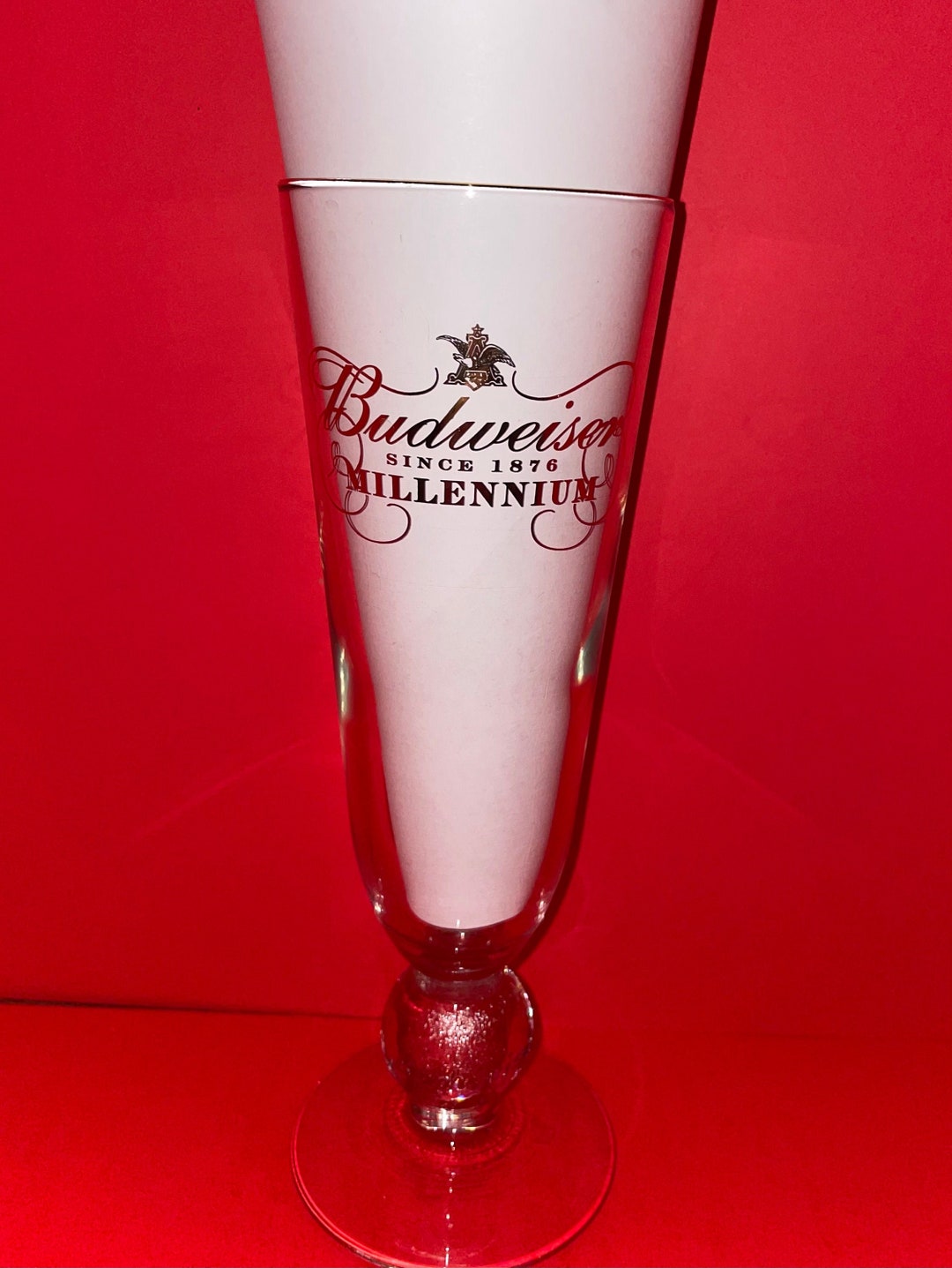 Budweiser Millennium Limited Edition GP Pilsner Beer Glasses - 2000 ...