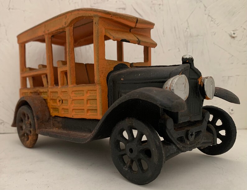 Vintage Beautiful Antique Cast Iron Truck - Etsy