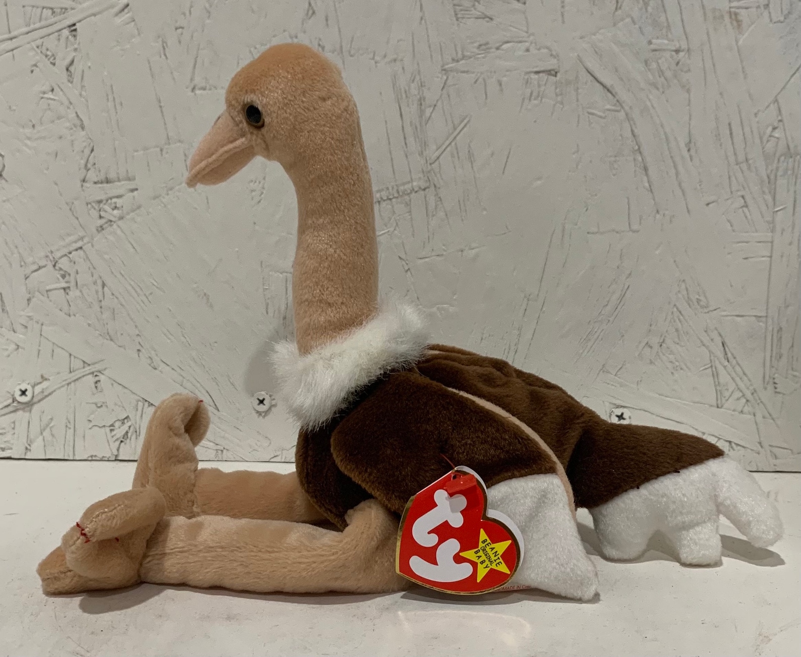 Rare 1997 Ty Beanie Baby Stretch the Ostrich Star on the - Etsy