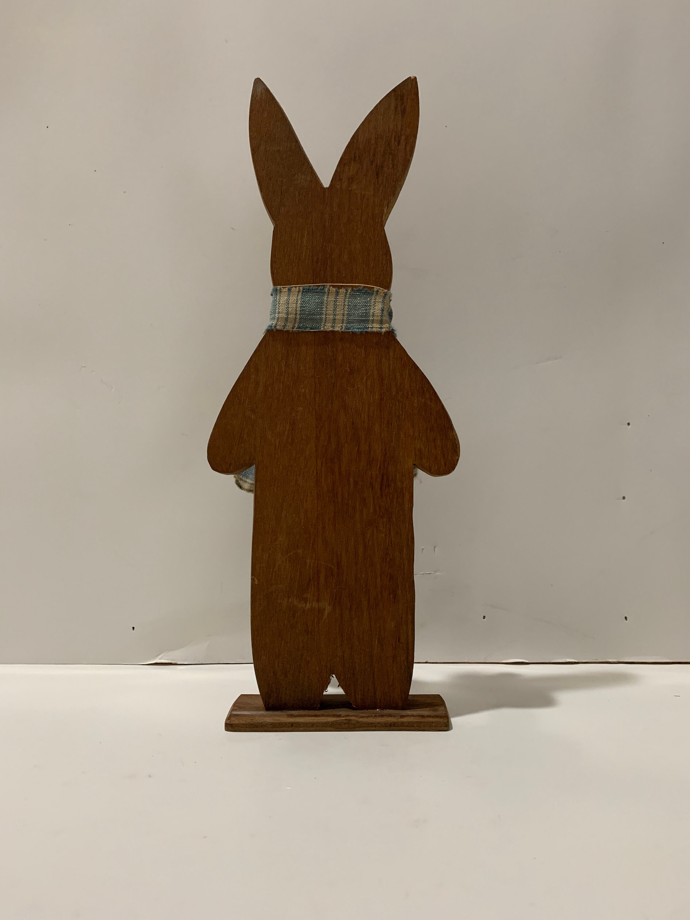 Wooden Easter Bunny Decoration - Etsy Singapore