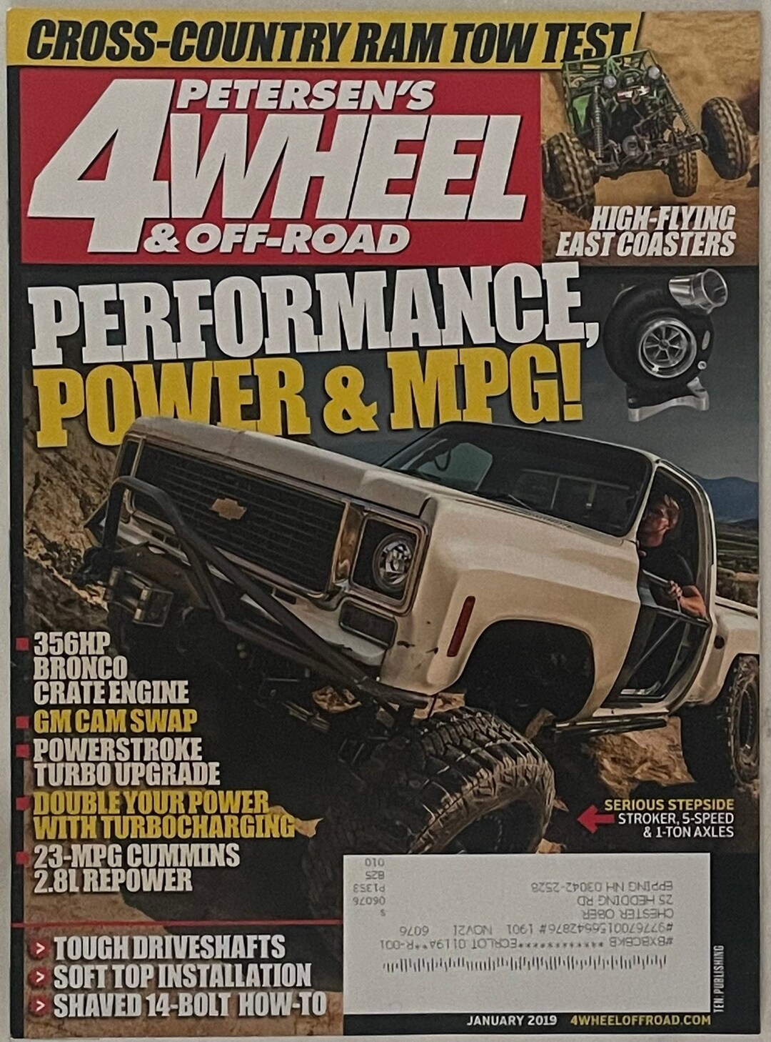 Petersen's 4-wheel & off Road Magazine January 2019 - Etsy