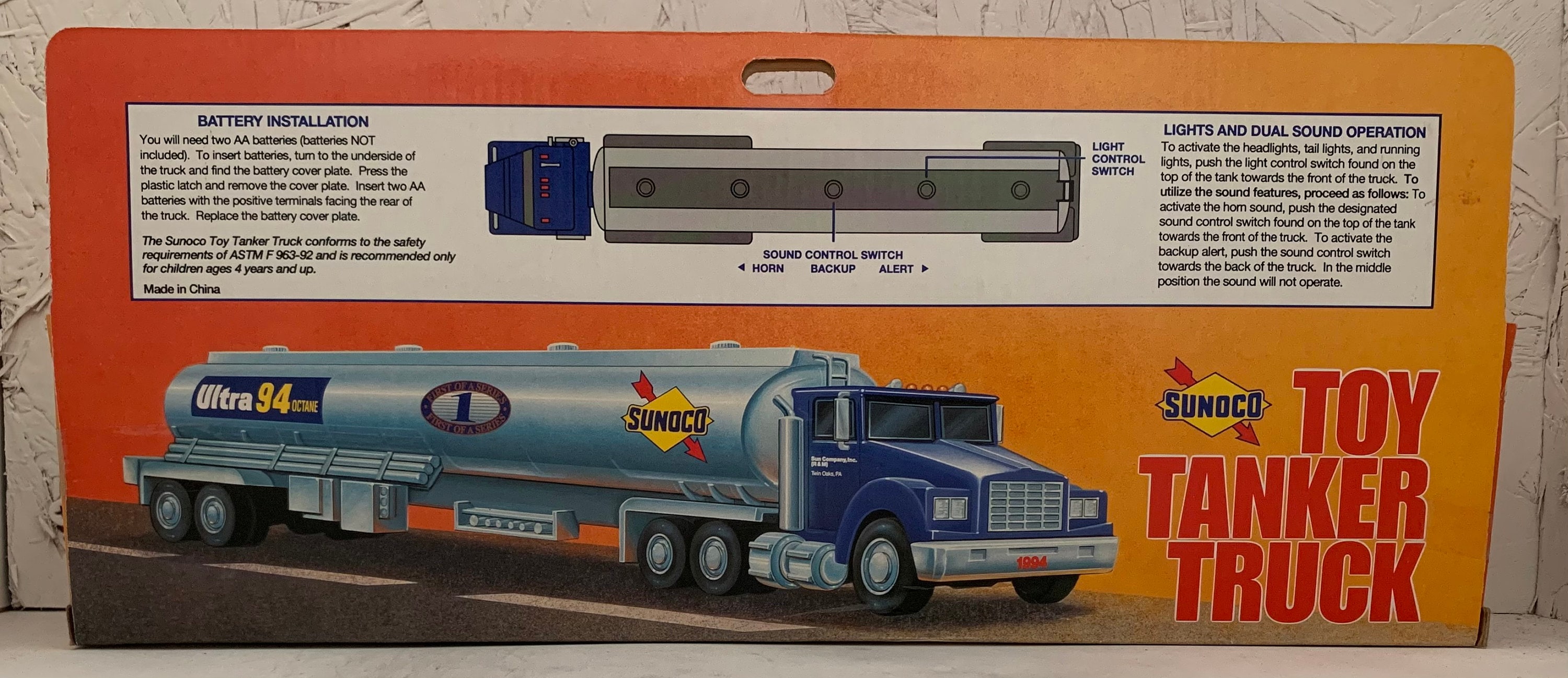 Sunoco Toy Tanker Truck 1994 Collector's Edition - Etsy