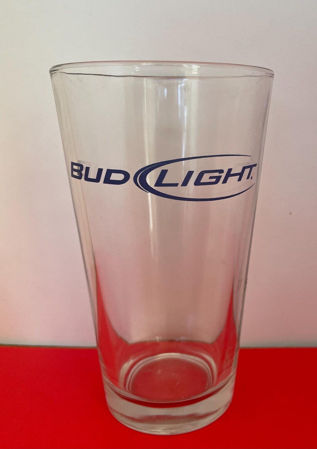 Bud Light Beer Pint Glass - Etsy
