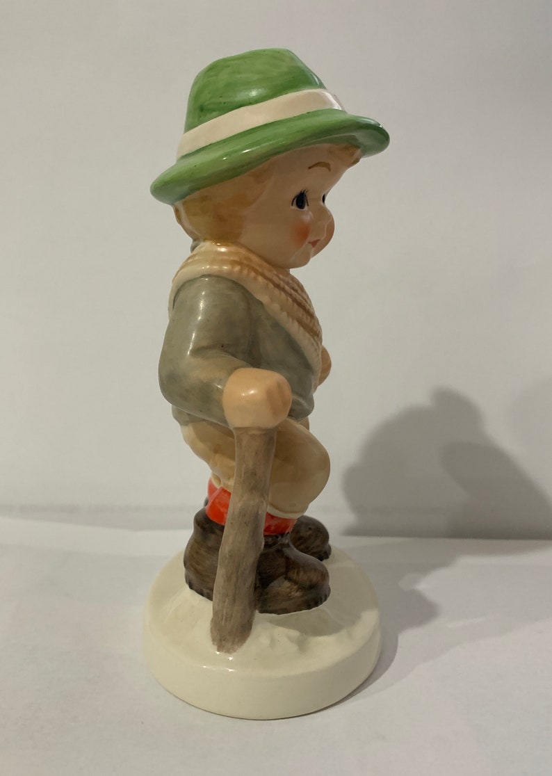 Goebel W. Germany Figurine Boy Hiking - Etsy