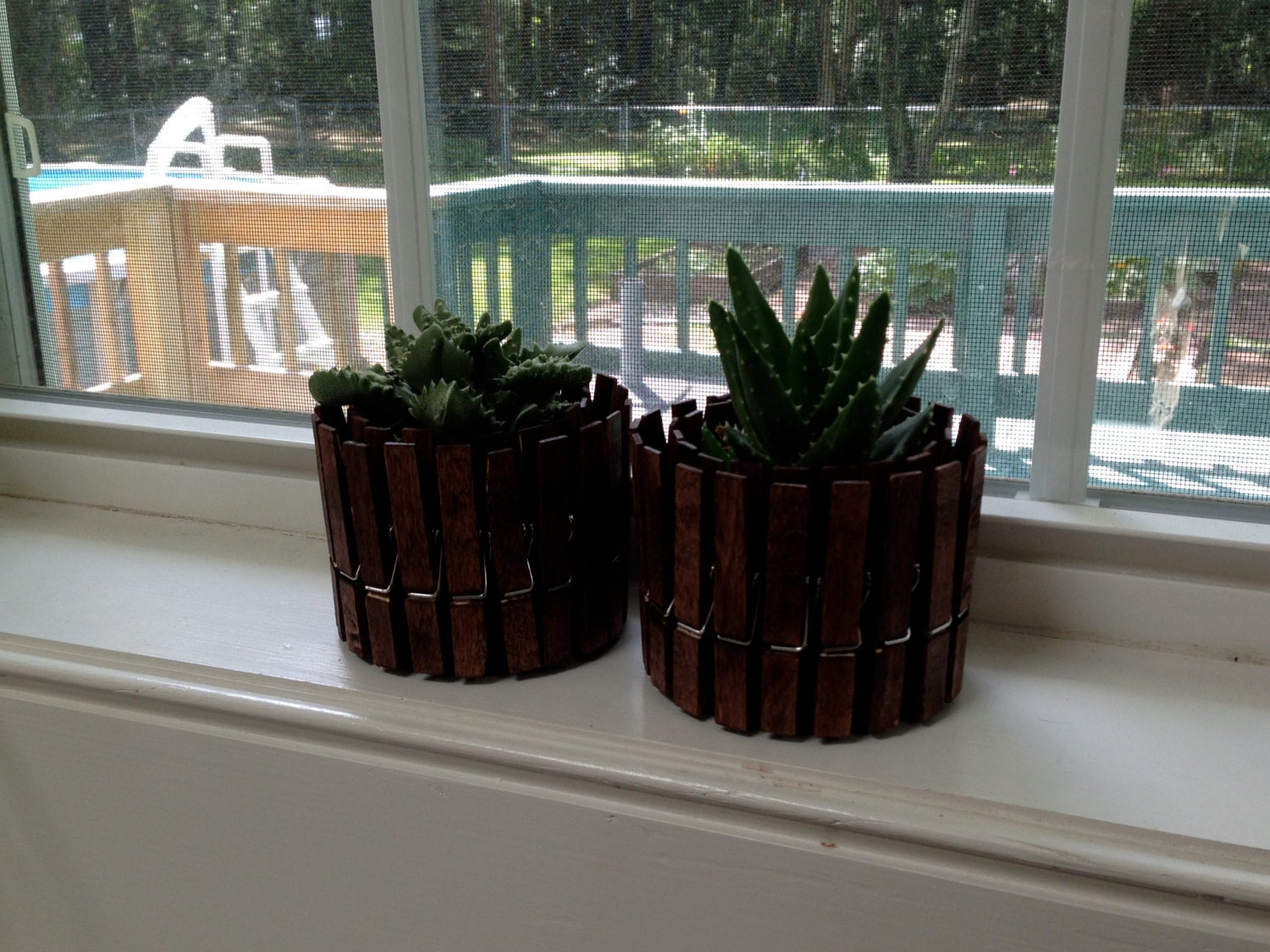 Clothes Pin Window Planter Boxes - Etsy