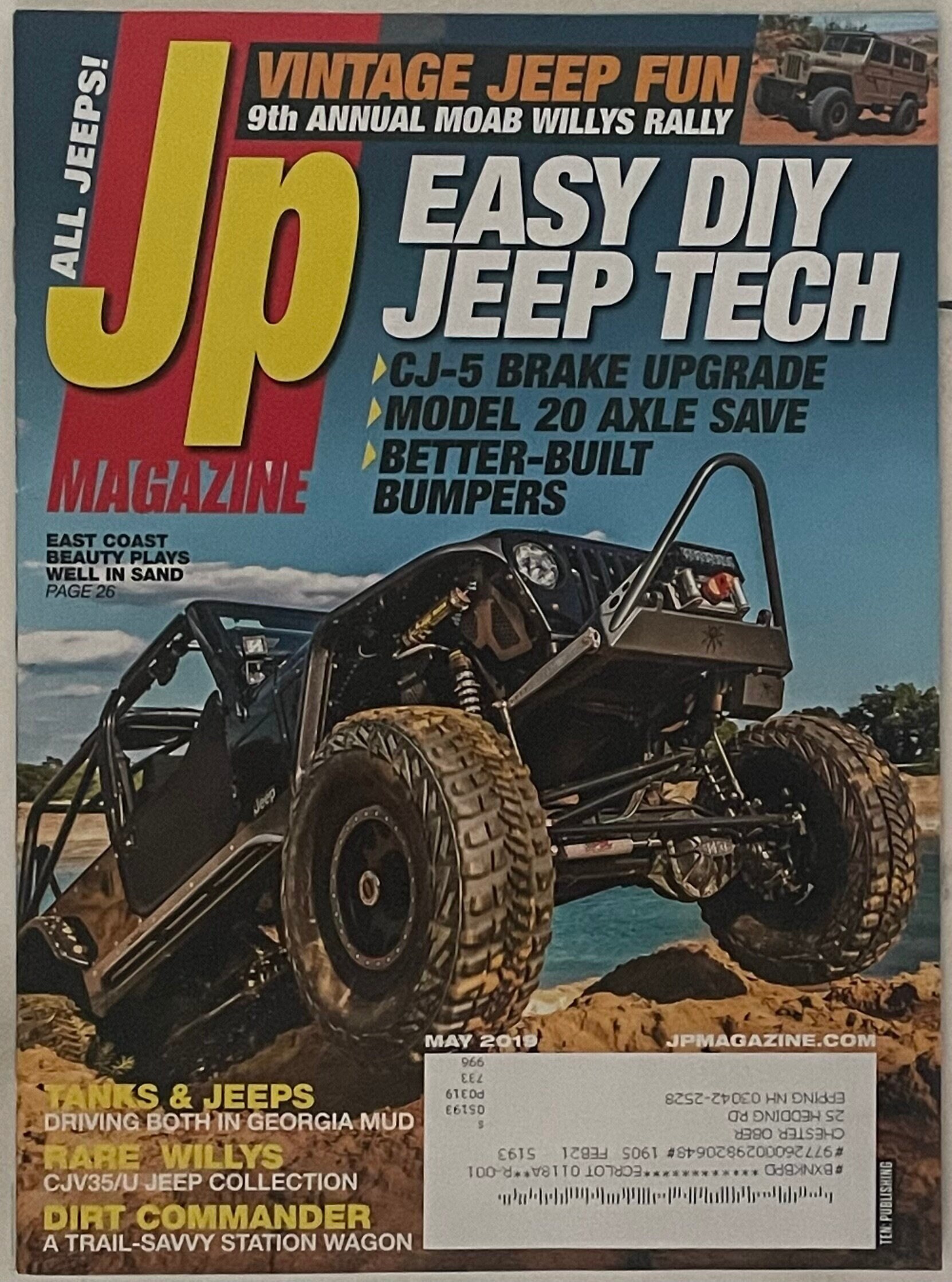 JP Magazine Easy DIY Jeep Tech May 2019 - Etsy